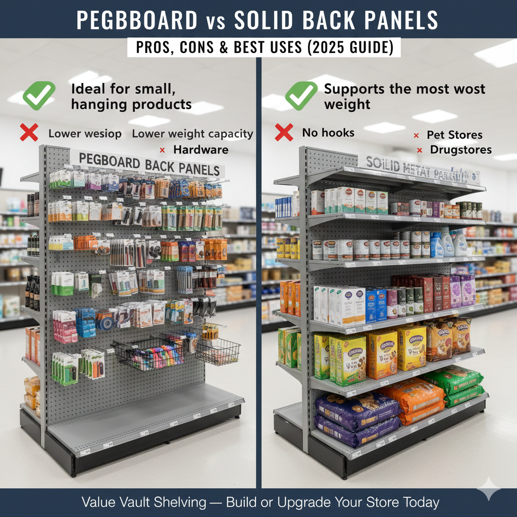 Pegboard vs Solid Back Panels – Pros, Cons & Best Uses (2025 Guide ...